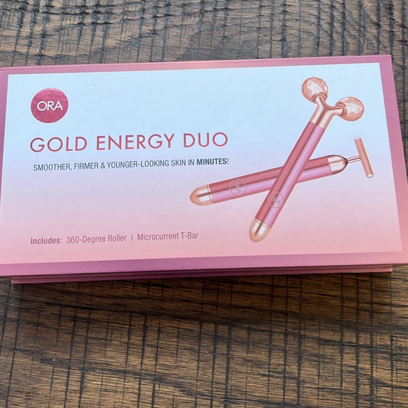 Ora | Skincare | Nwt Ora Gold Energy Duo 36 Degree Roller And ...